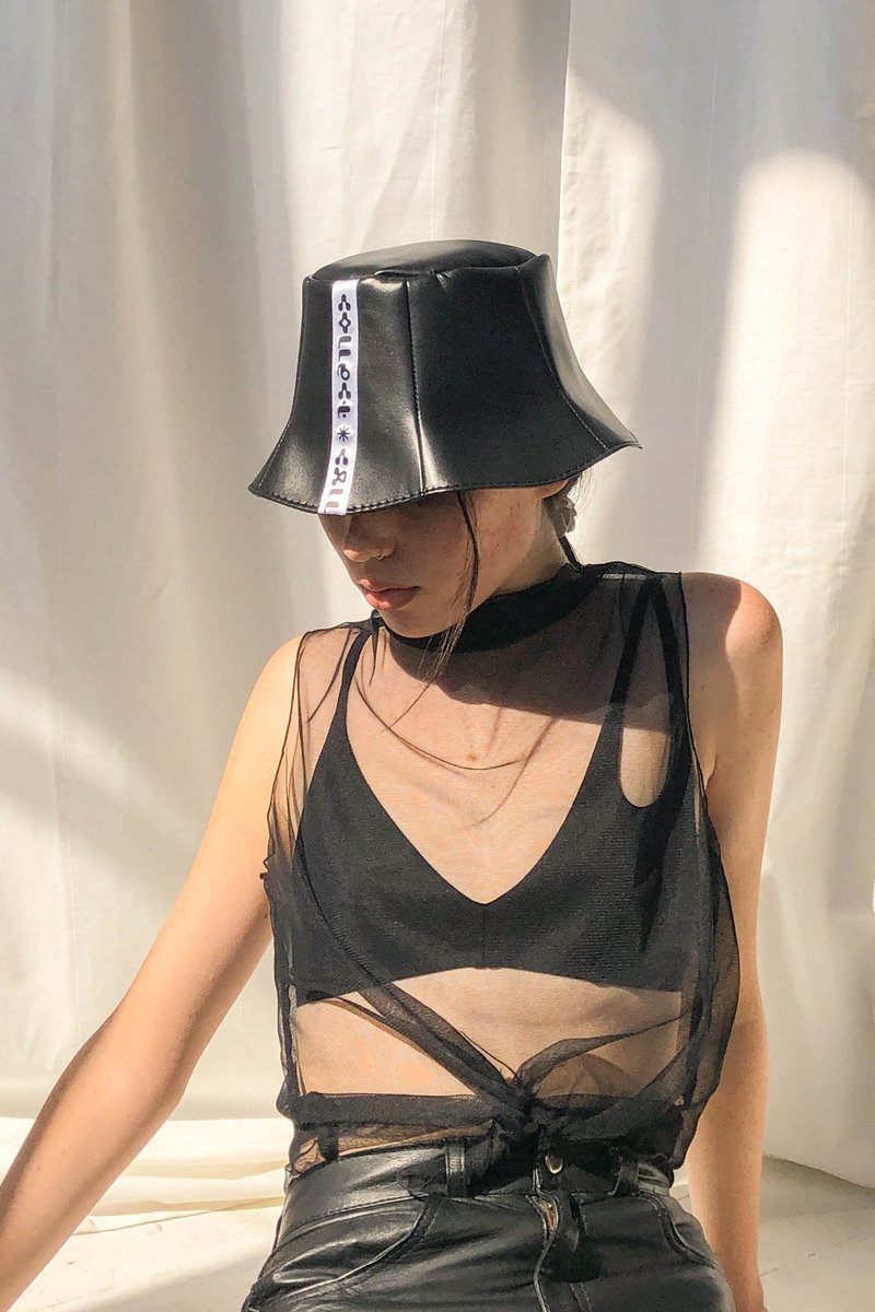 Collect Call Logo Hat - Black | Garmentory