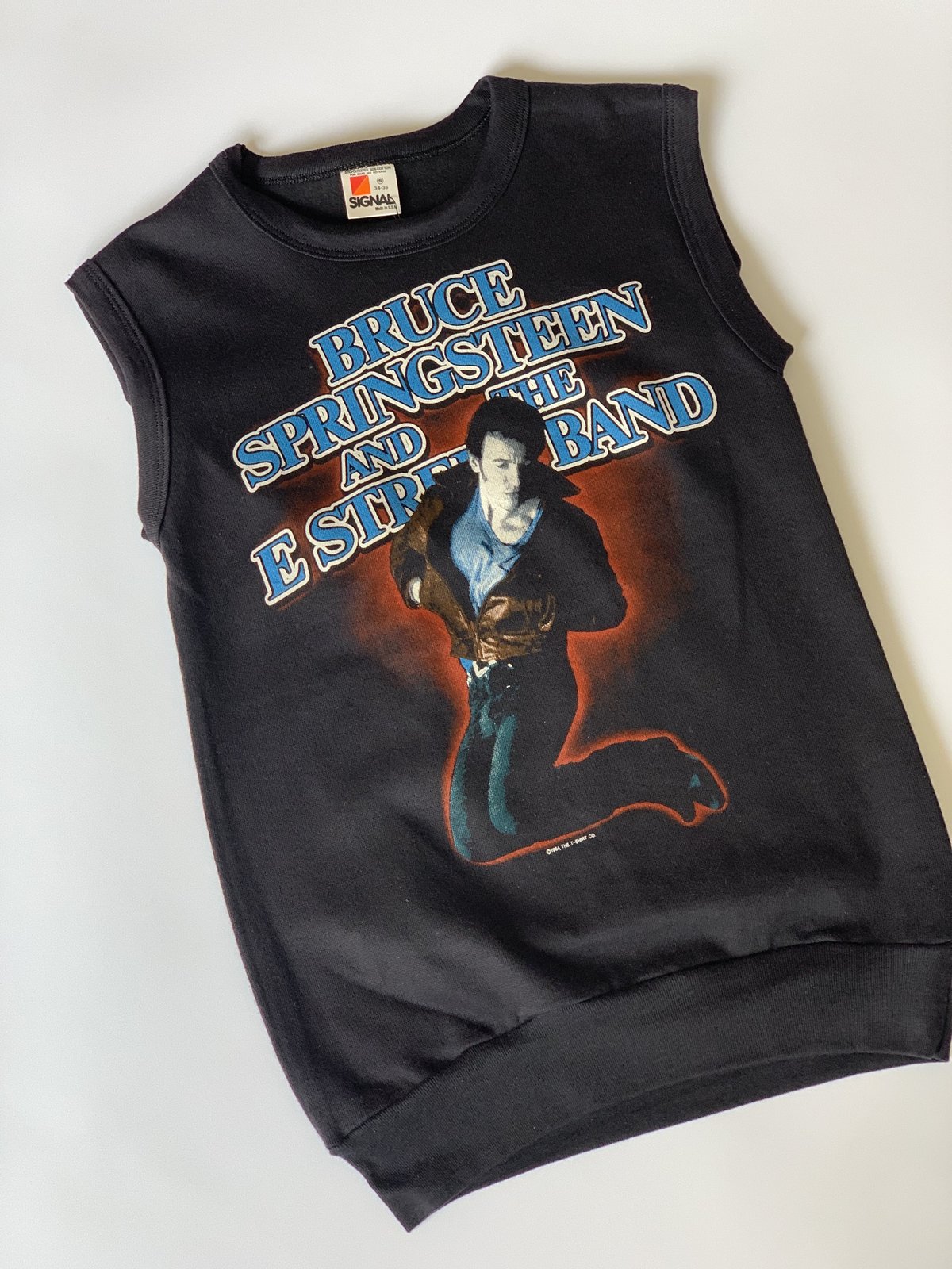 Vintage RABA MARFA 1984 BRUCE SPRINGSTEEN SLEEVELESS SWEATSHIRT ...