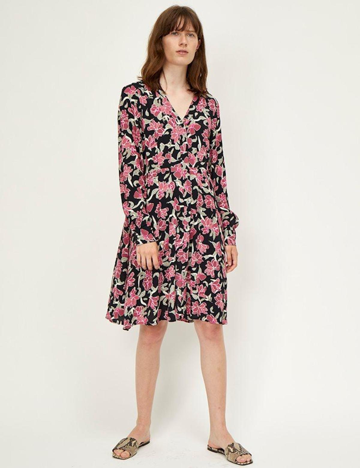 Just Female Alda Dress - Romantic Flower Aop | Garmentory