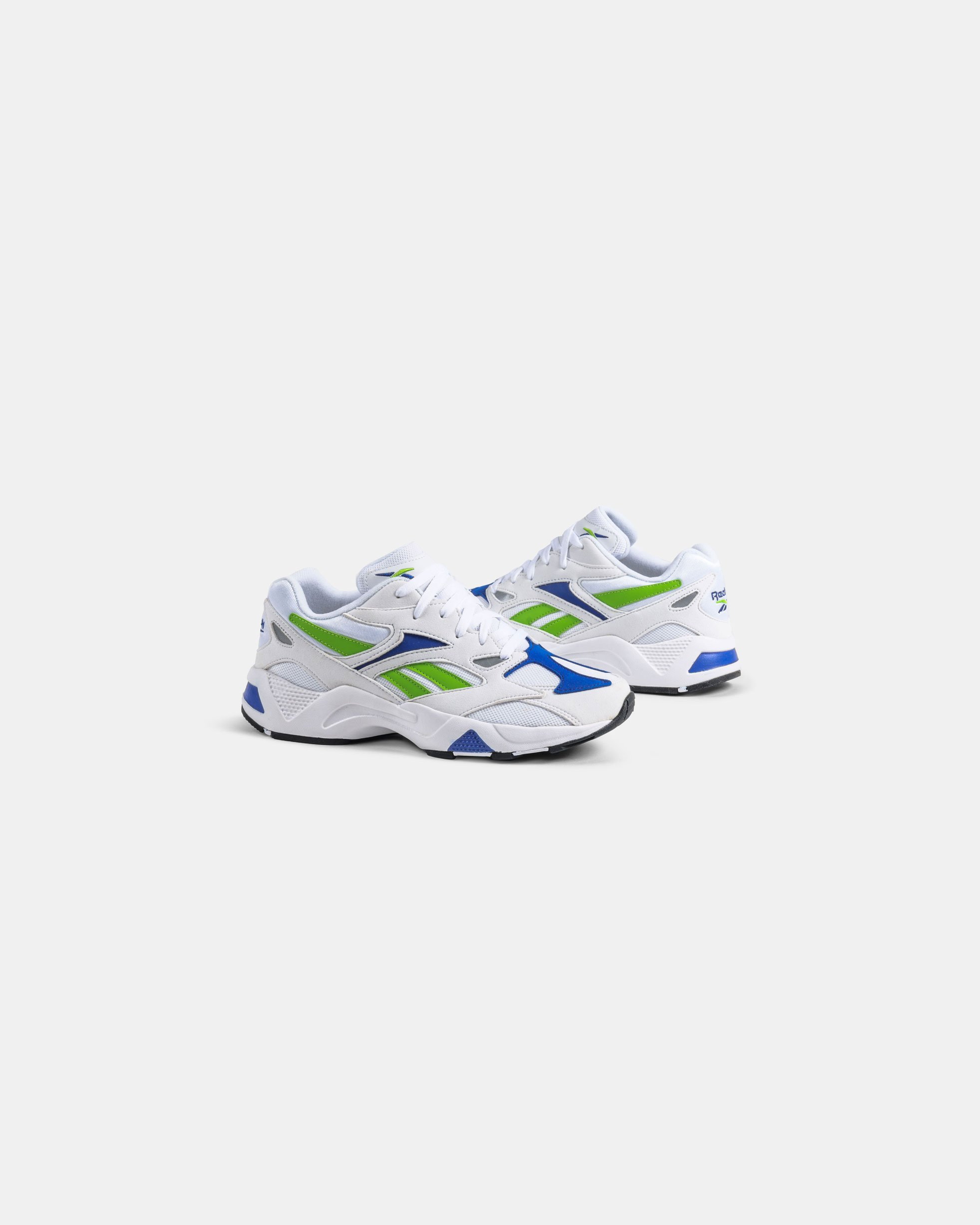 Reebok Aztrek 96' Sneakers - White/Cobalt | Garmentory