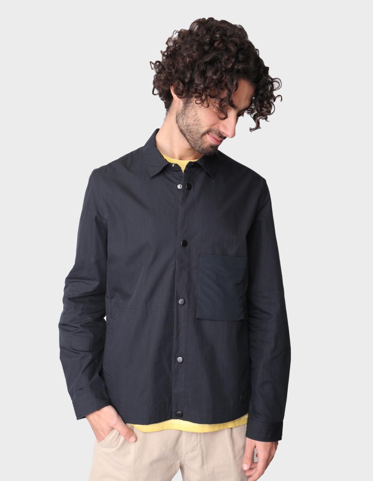 Folk Clothing Stack Jacket - Soft Black | Garmentory
