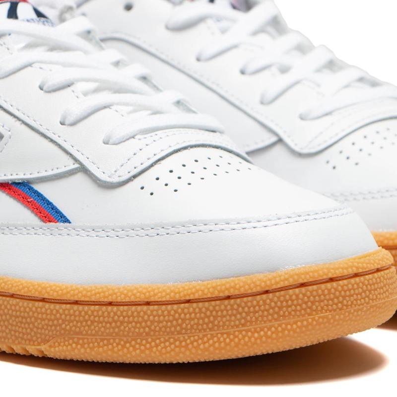 Reebok Club Sneaker - White/Radiant Red | Garmentory