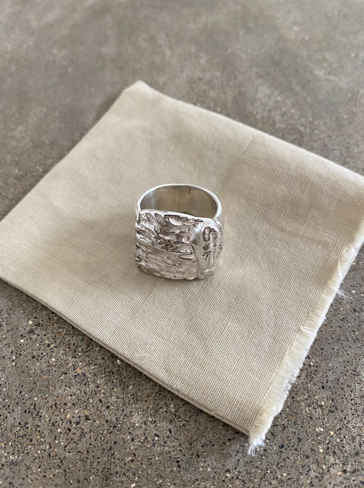 Lauren Manoogian Basalt Ring - Sterling Silver | Garmentory