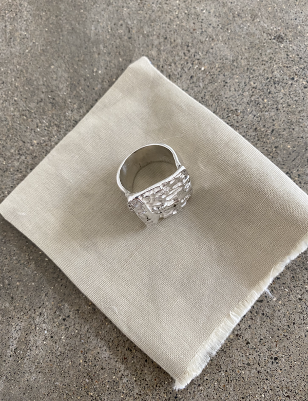 Lauren Manoogian Basalt Ring - Sterling Silver | Garmentory