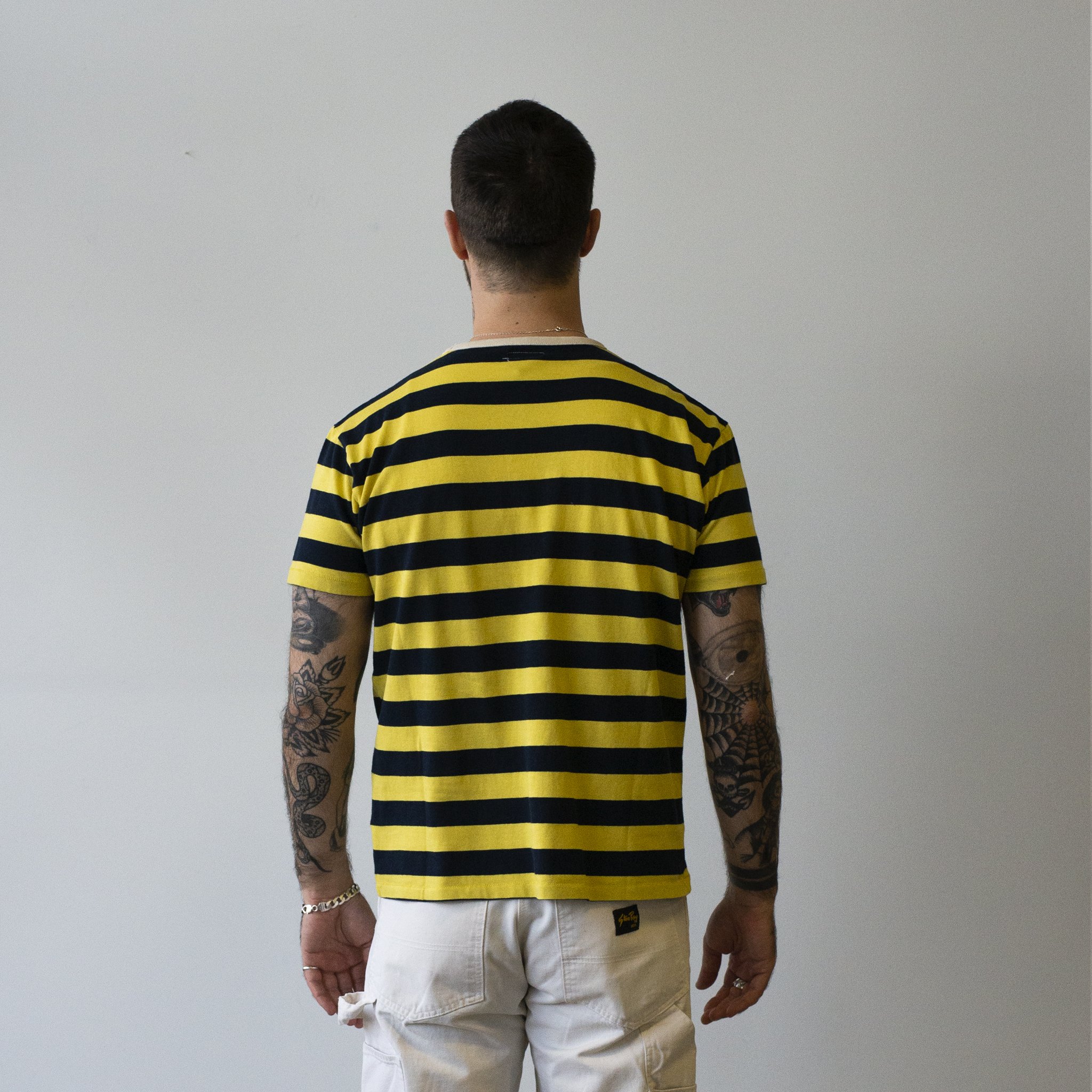 Knickerbocker Mojave Tee - Yellow/Blue | Garmentory