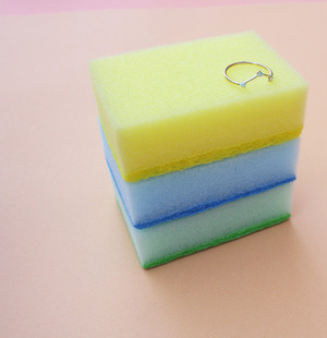 Wwake Three-Step Triangle Ring | Garmentory