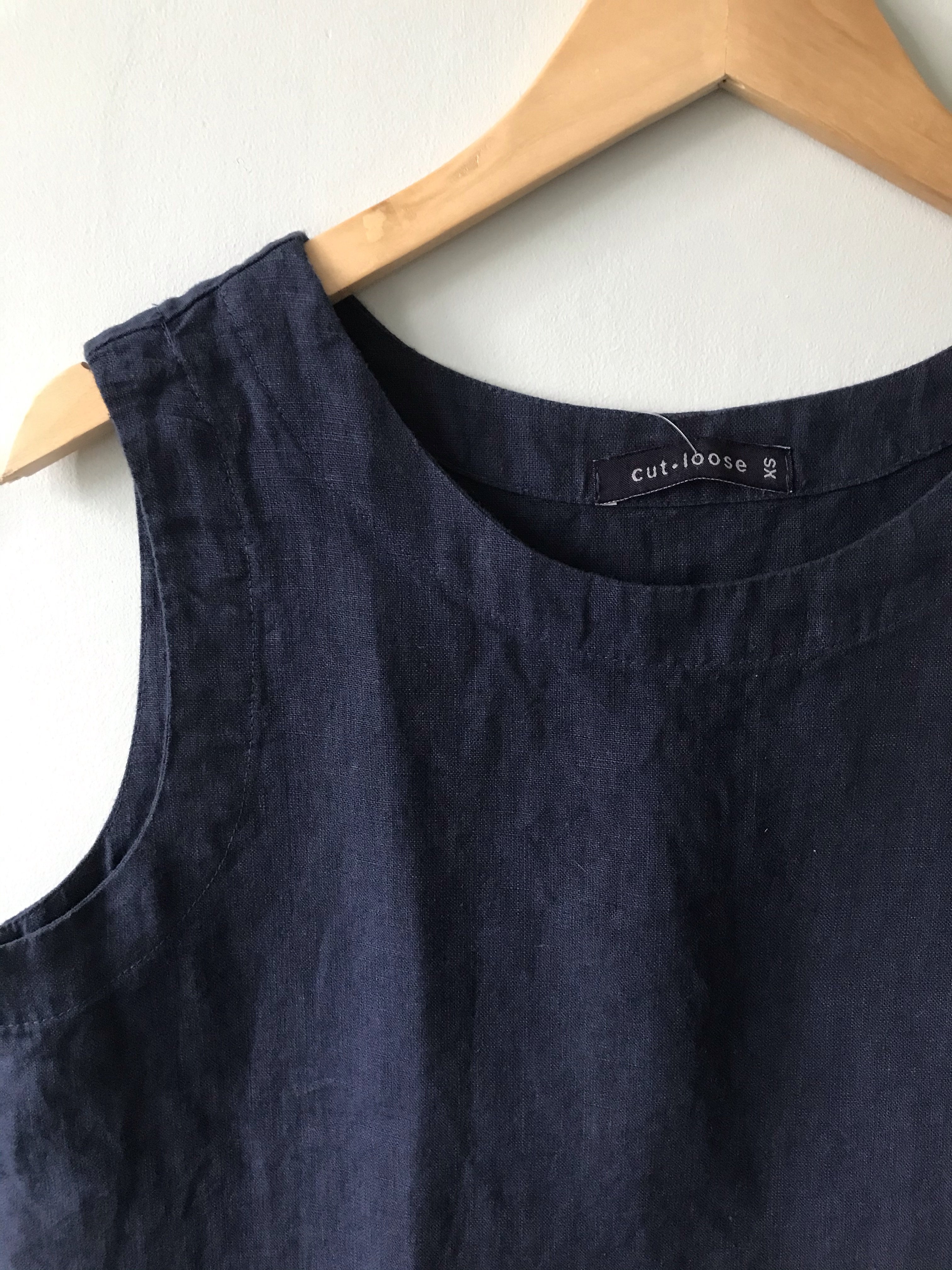 cut-loose Cut Loose Linen Shell | Garmentory