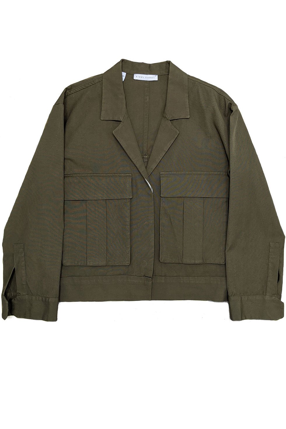 Sibel Saral Jacket with Cargo Pockets - Military | Garmentory
