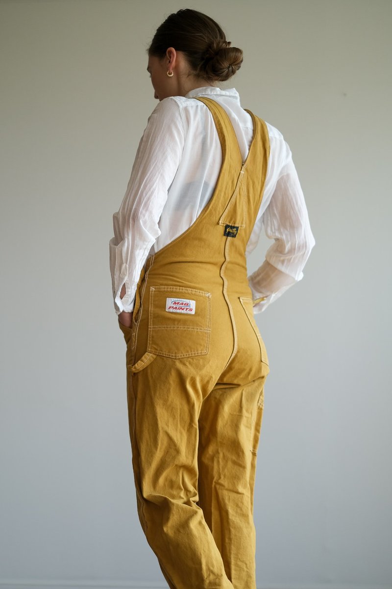 VINTAGE OVERALLS - GOLD | Garmentory