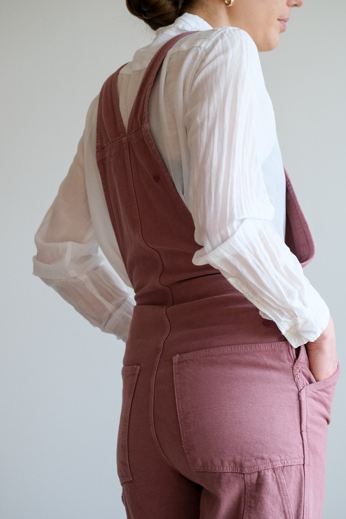 VINTAGE OVERALLS - MAUVE | Garmentory