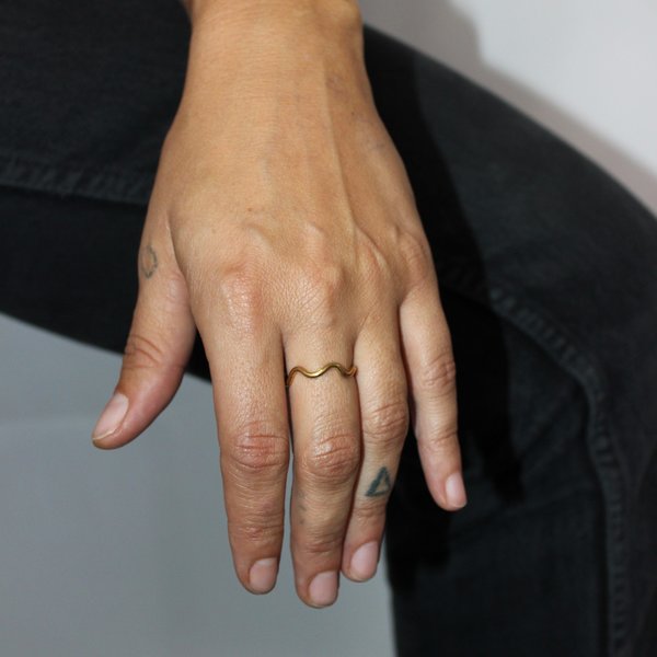 Chill Ring, Brass or Silver | Garmentory
