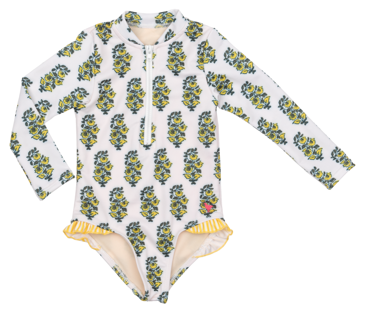 Pink Chicken Baby Arden Suit in Antique White Vintage Floral | Garmentory