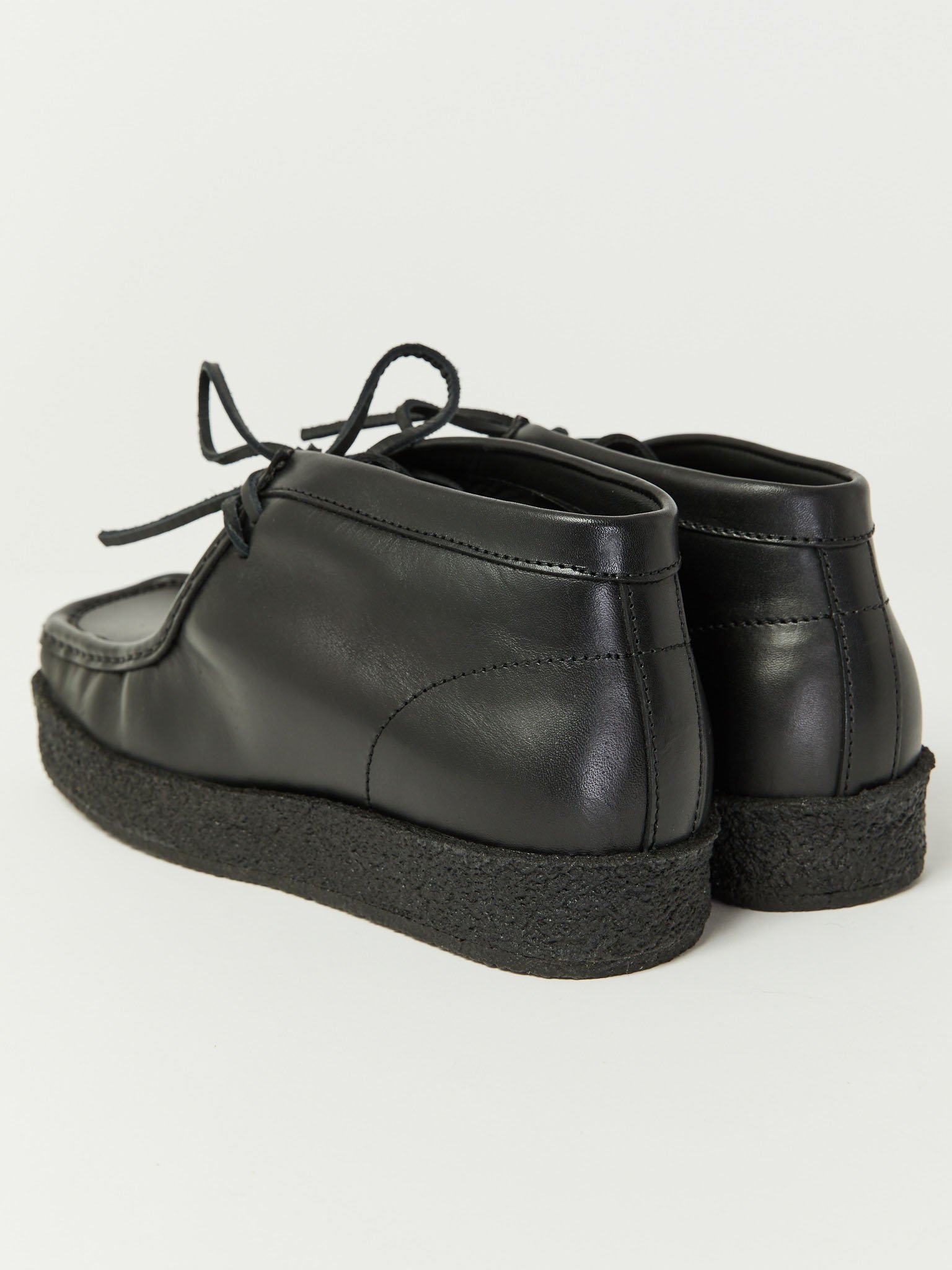 YUKETEN Yuks Type 2 Chukka Shoes - Black | Garmentory