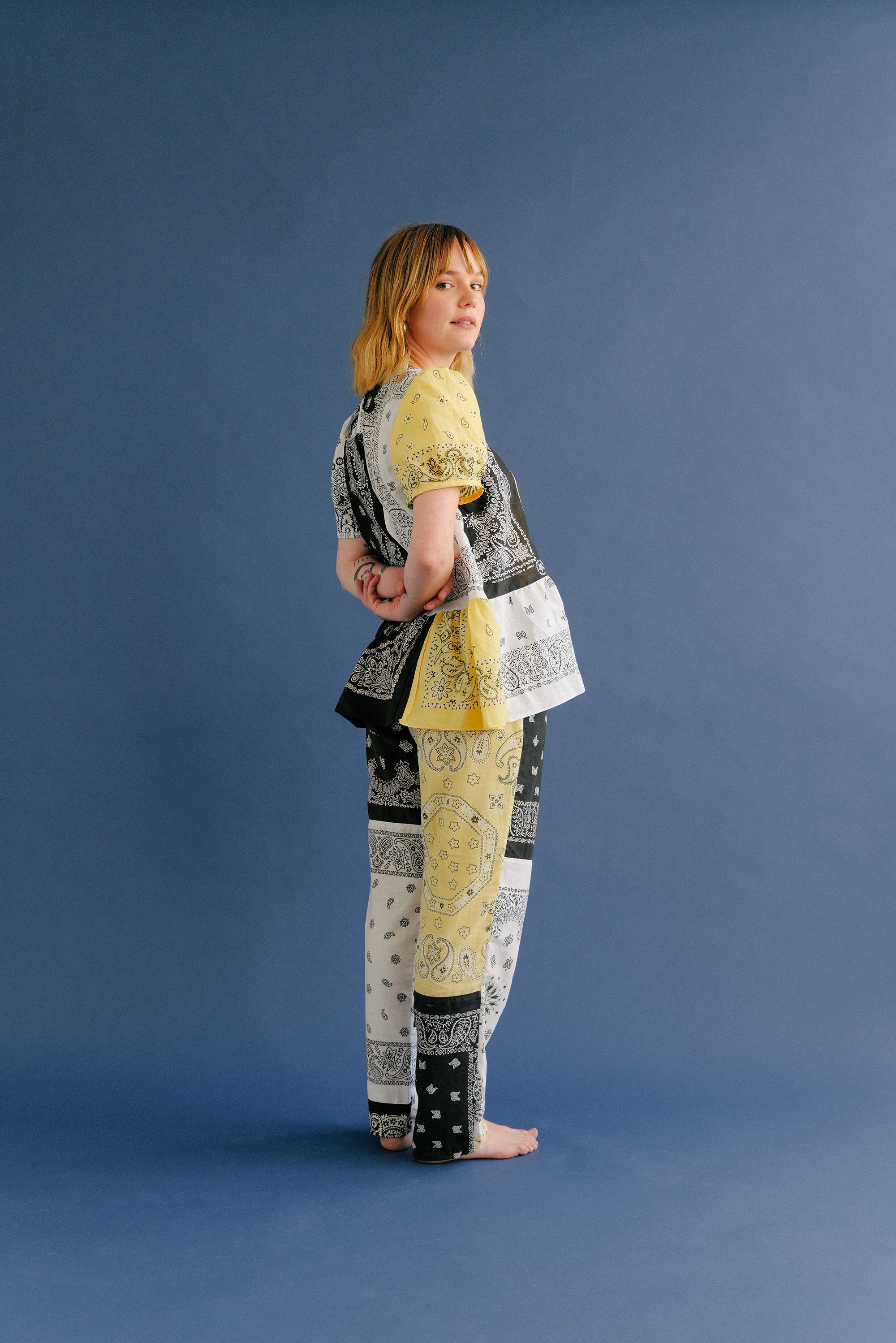 WOLF & GYPSY VINTAGE Ghost Bandana Top | Garmentory