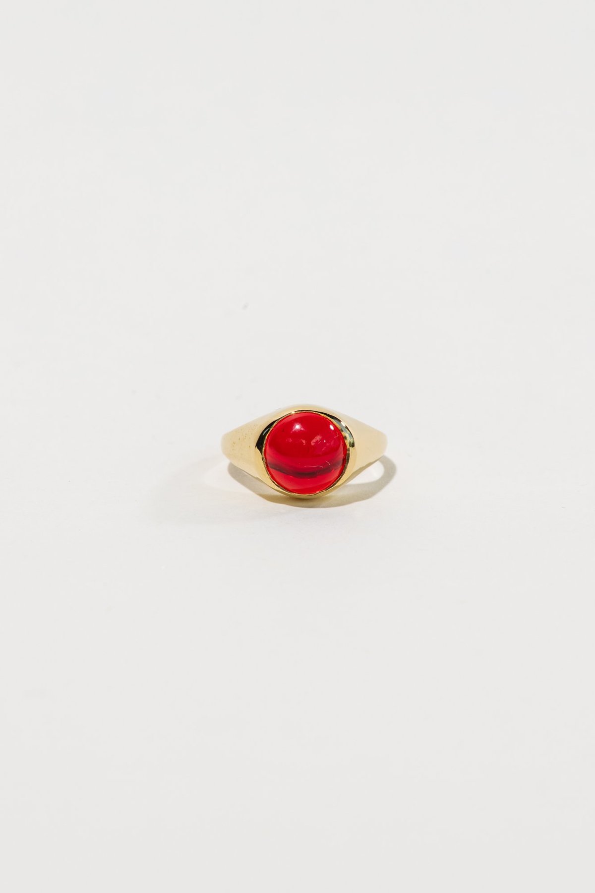 Luiny Primary Ring - Red Obsidian | Garmentory