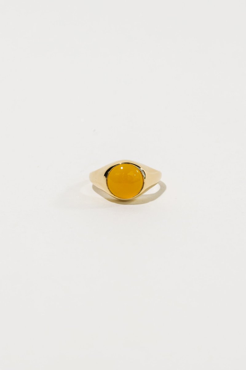 Luiny Primary Ring - Yellow Onyx | Garmentory