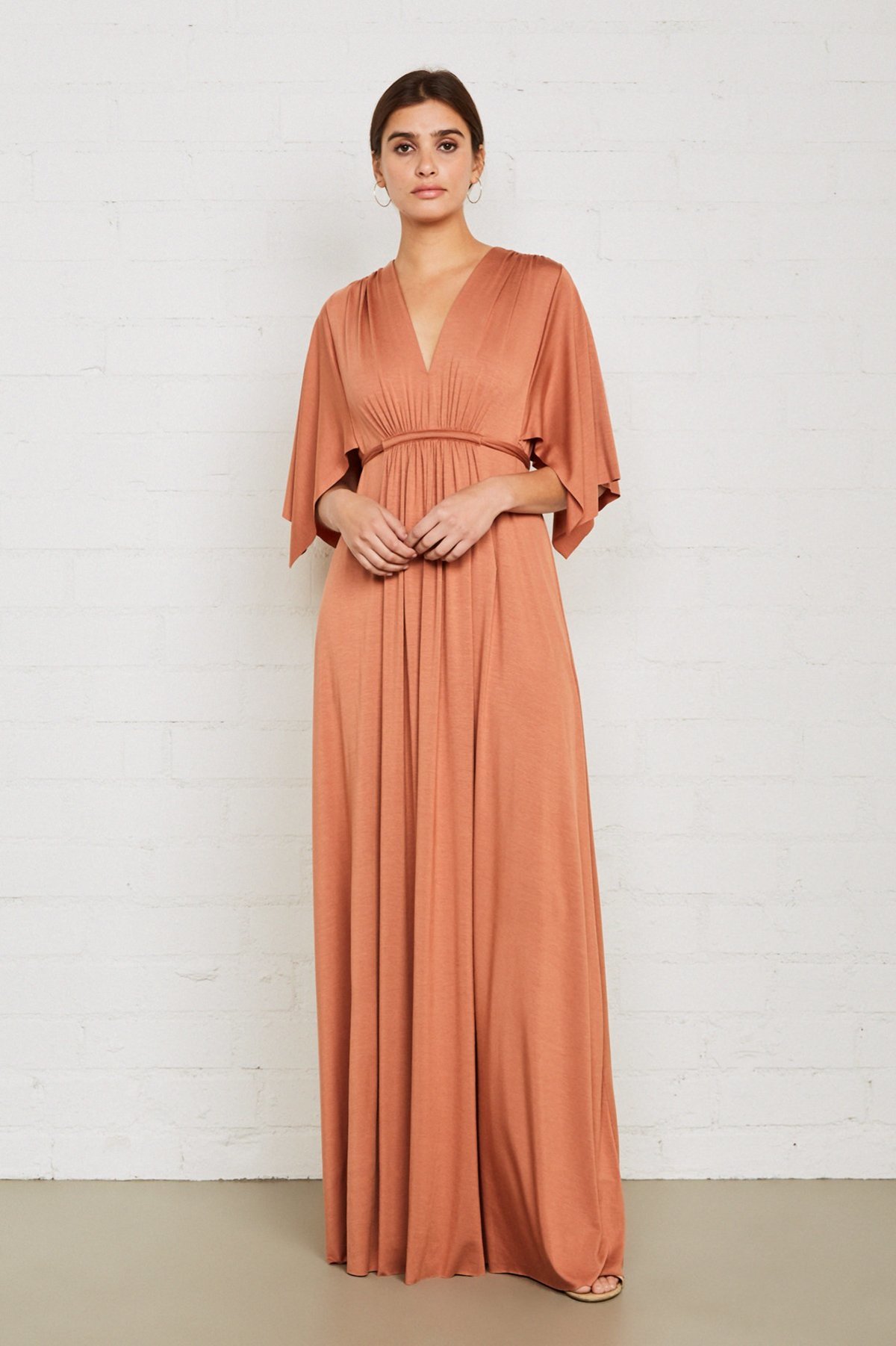 Rachel Pally Long Caftan Dress - Terra Cotta | Garmentory
