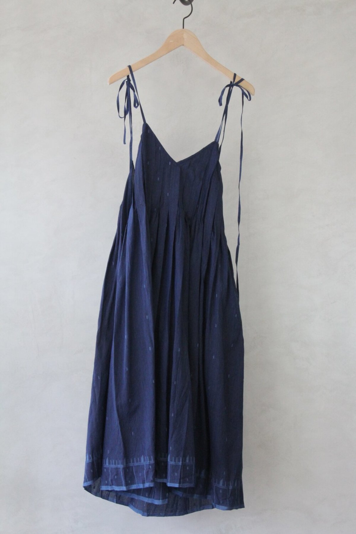 Maku Spica Cotton Silk Dress - Blue | Garmentory