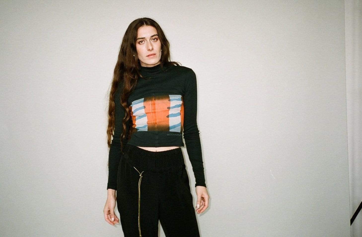 ECKHAUS LATTA Flag Lapped Baby Turtleneck | Garmentory