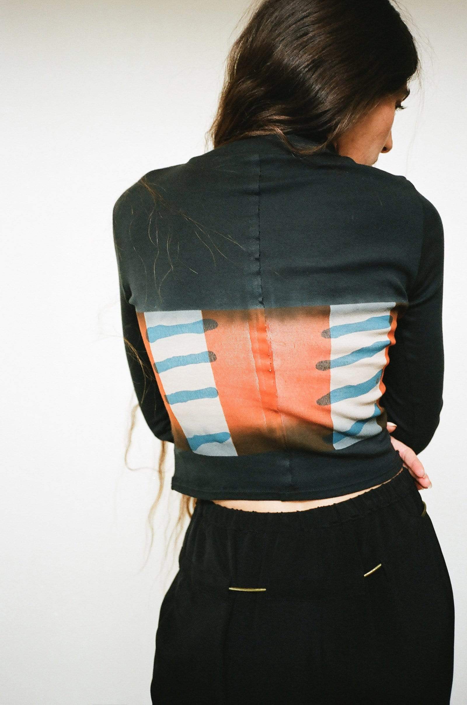 ECKHAUS LATTA Flag Lapped Baby Turtleneck | Garmentory