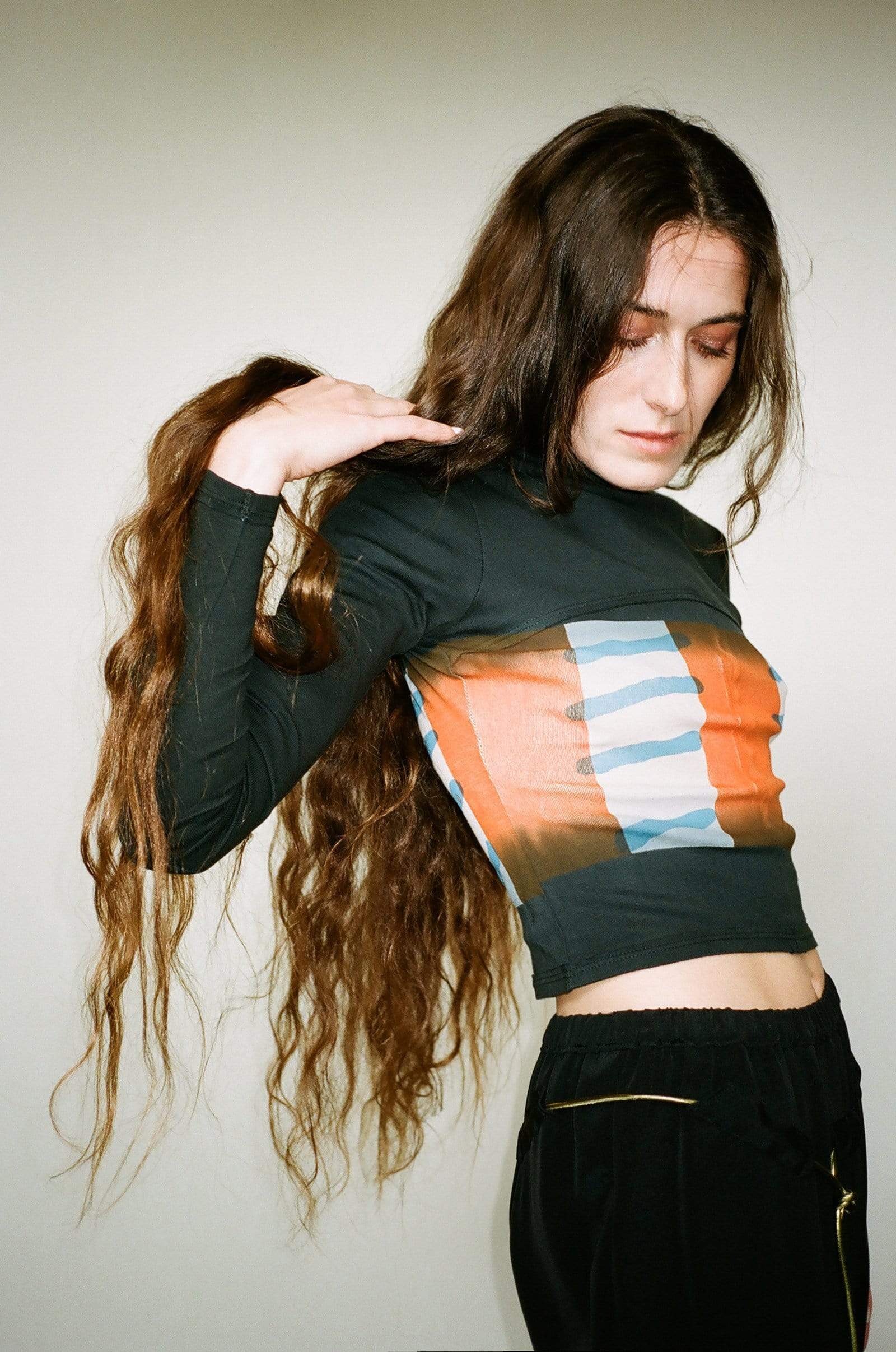 ECKHAUS LATTA Flag Lapped Baby Turtleneck | Garmentory