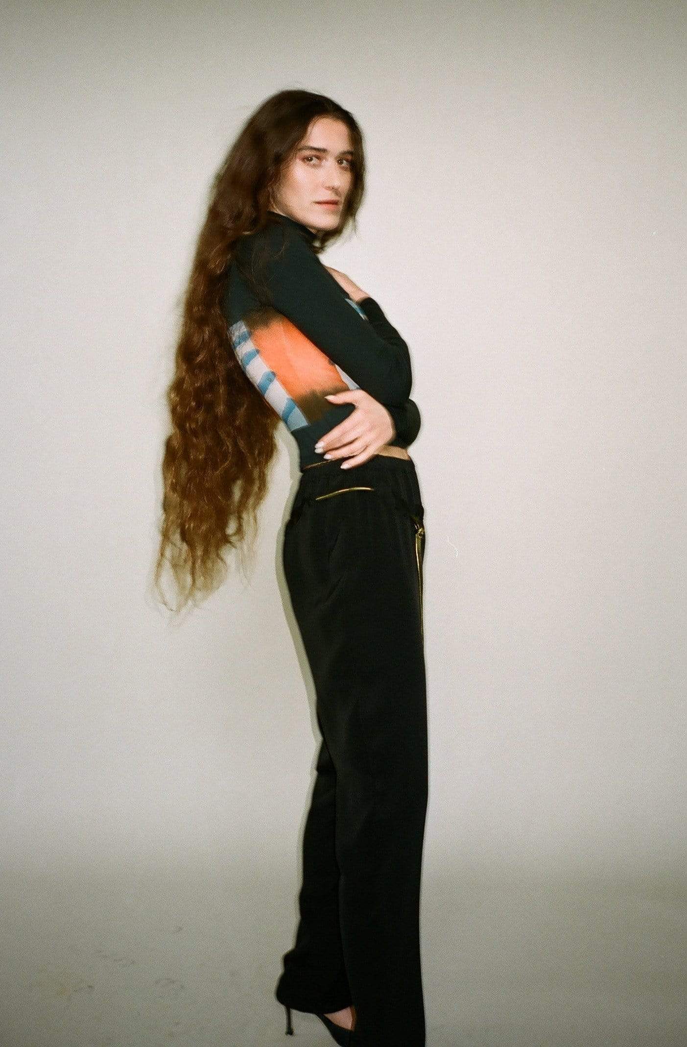 ECKHAUS LATTA Flag Lapped Baby Turtleneck | Garmentory