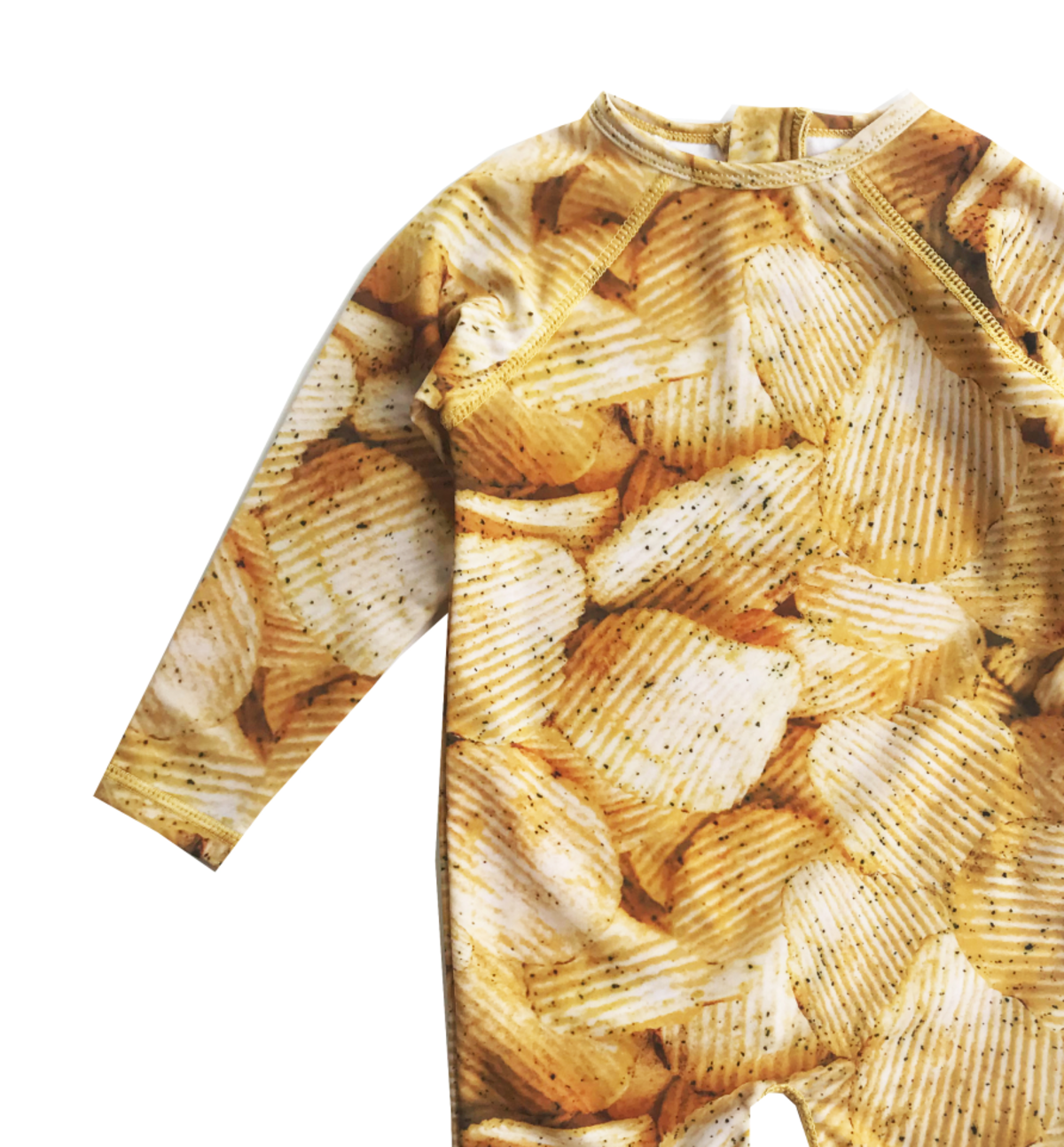 Kids Romey Loves Lulu Potato Chips Rash Guard | Garmentory