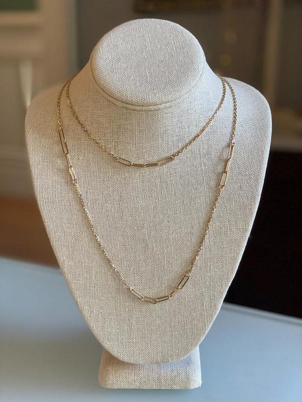 Jennifer Tuton Floating Open Loops Necklace | Garmentory