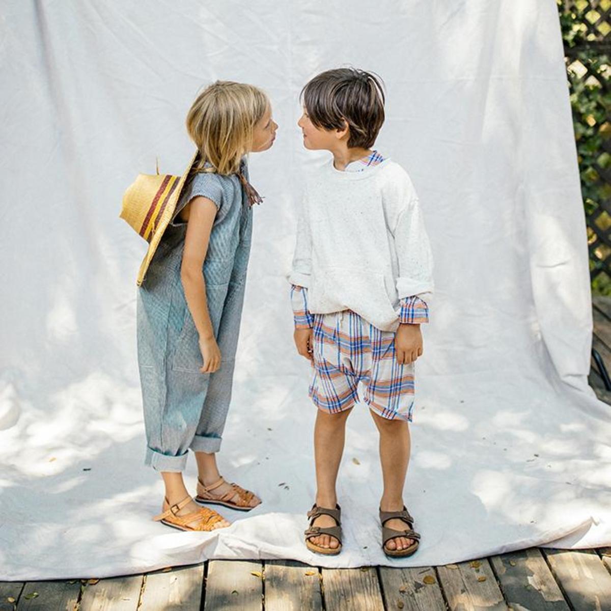 Kids Nico Nico Child Oli Plaid Shorts | Garmentory