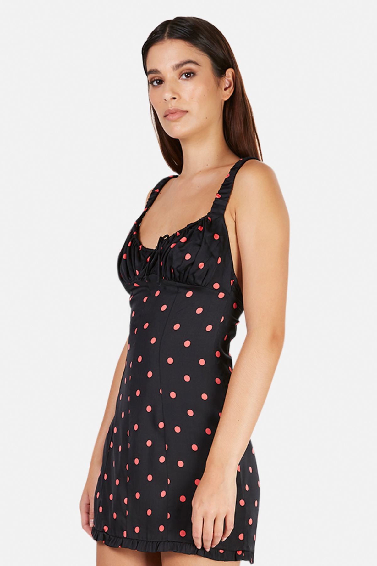 For Love & Lemons Jenny Dot Mini Dress | Garmentory