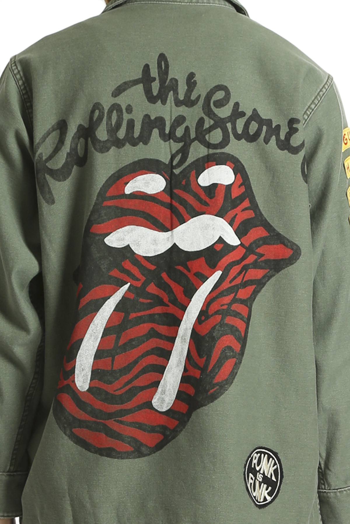 MadeWorn The Rolling Stones Jacket - Army | Garmentory