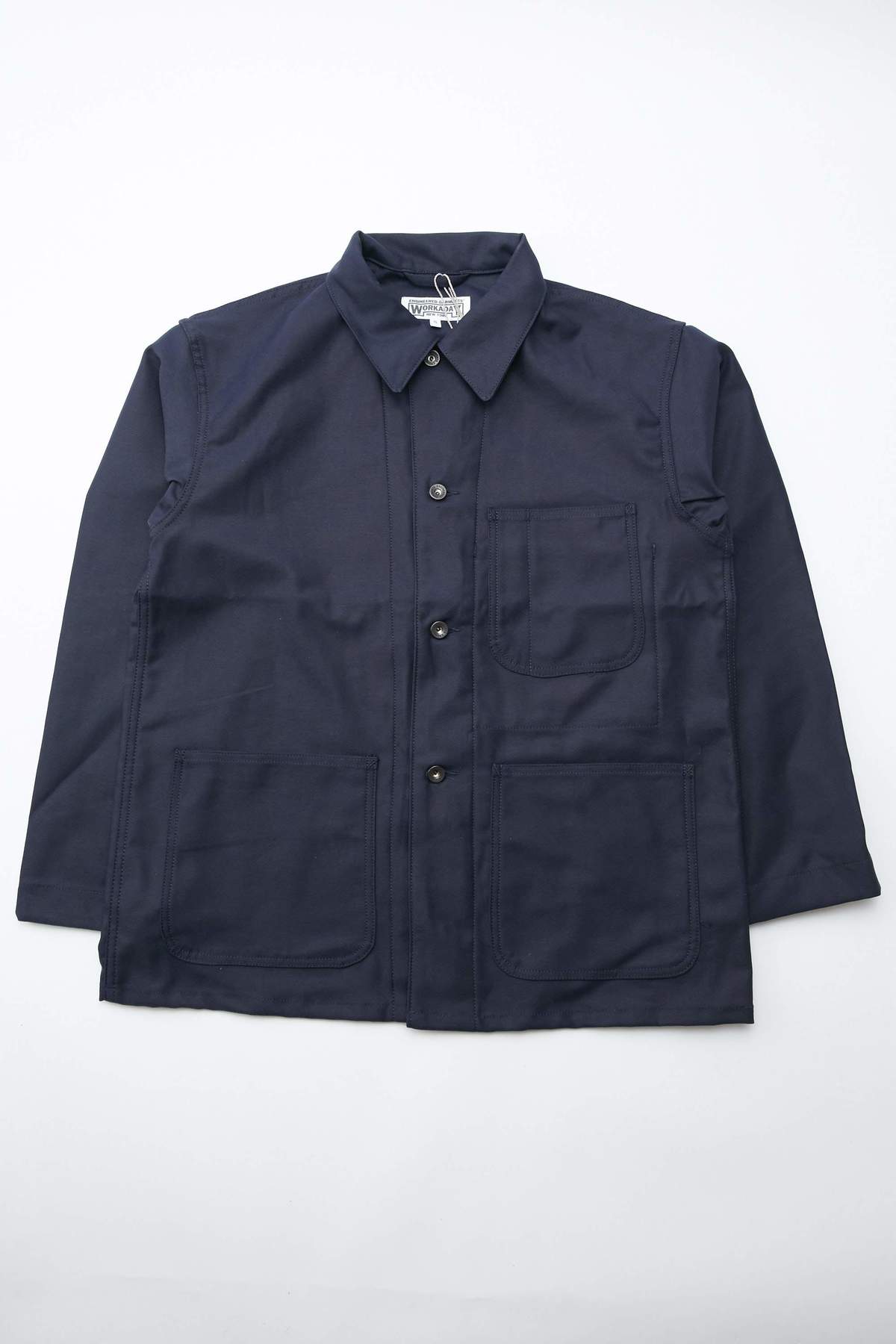 Engineered Garments Workaday Utility Jacket Cotton Reverse Sateen ...