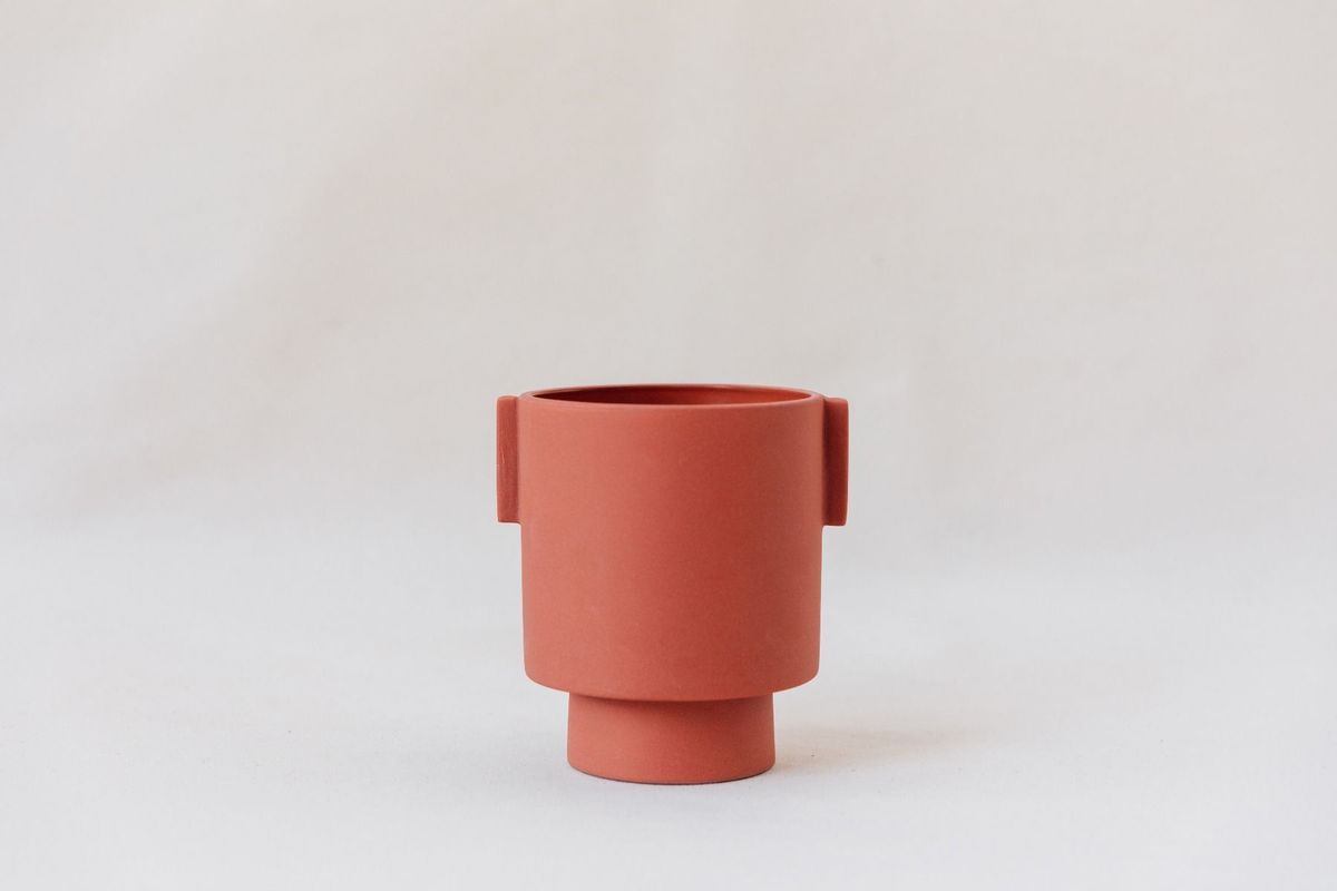 OYOY Design Medium Inka Kana Pot - Sienna | Garmentory