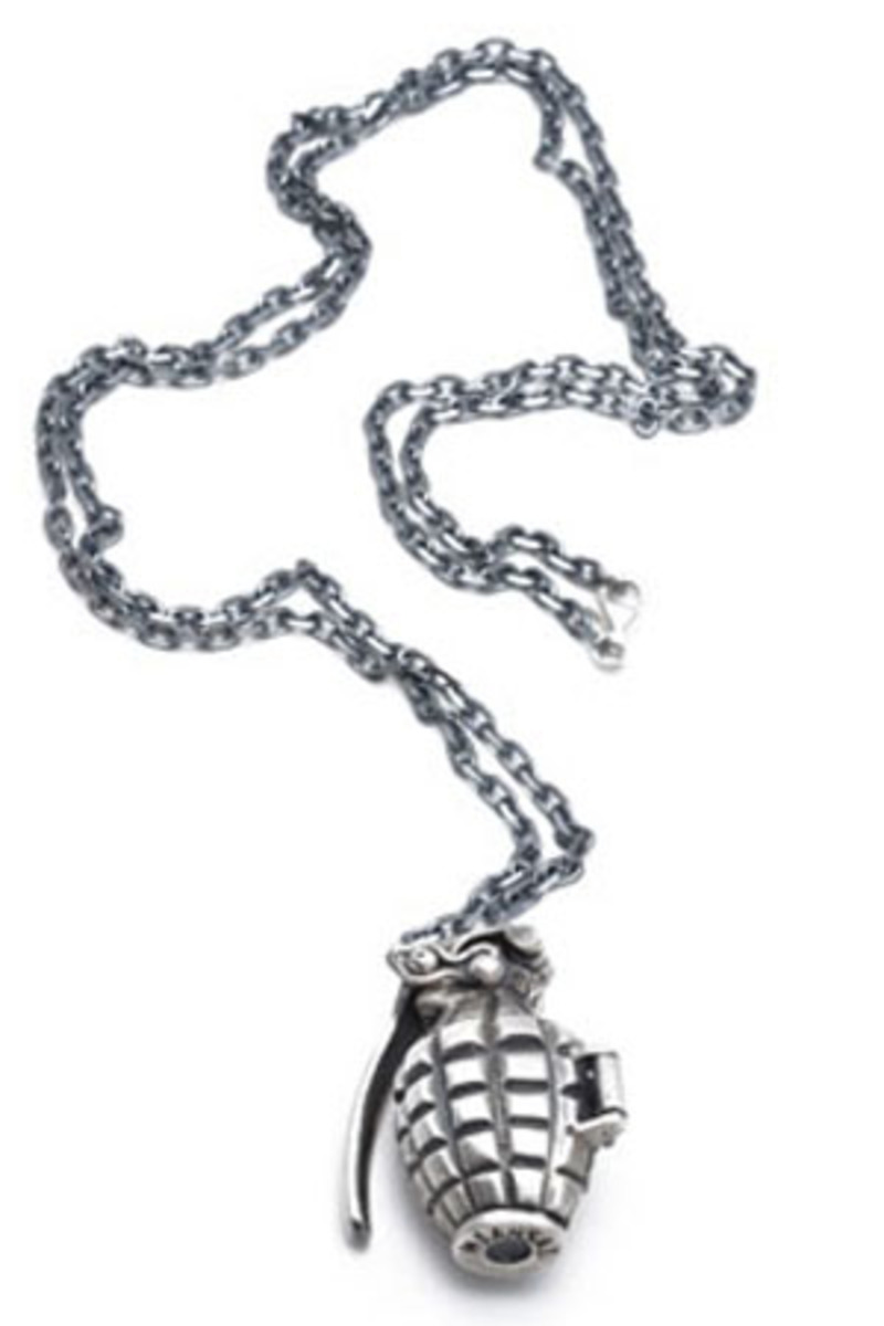 Miansai Grenade Pill Holder - Silver | Garmentory