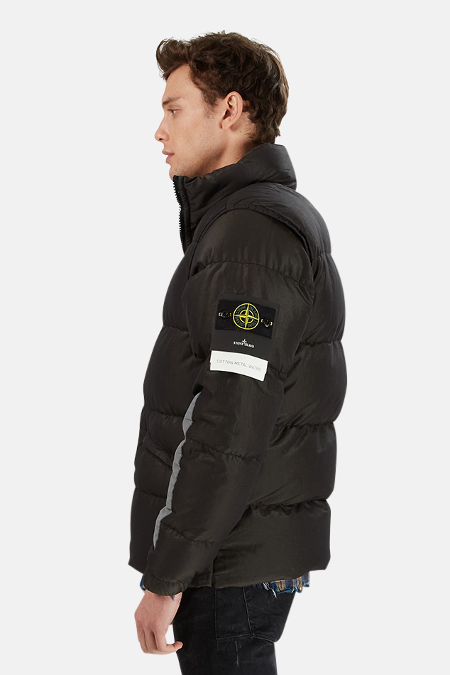 Stone Island Puffer Jacket - Black | Garmentory