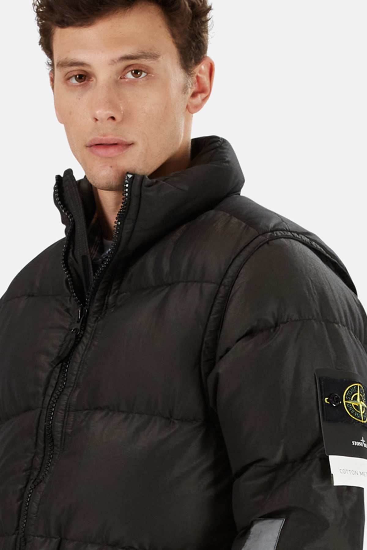 Stone Island Puffer Jacket - Black | Garmentory