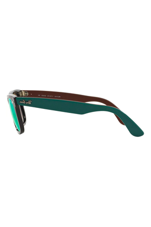 Ray-Ban Wayfarer Bicolor Sunglasses - Green | Garmentory