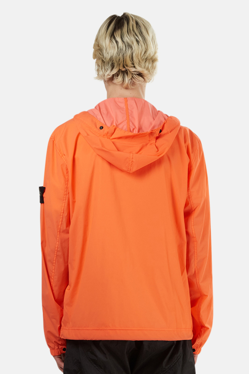 Stone Island Skin Touch Packable Nylon Jacket - Lobster Red | Garmentory