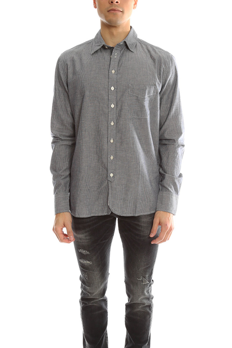 Rag & Bone 3/4 Placket Shirt - Dark Dune | Garmentory