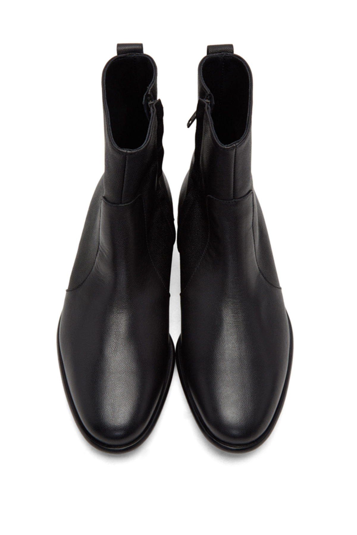 Robert Geller x Common Projects Leather Chelsea Boot Shoes - Black ...