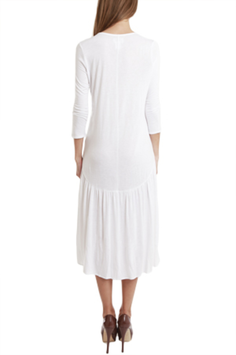 Nightcap BluRose Boudoir Gown Dress - White | Garmentory