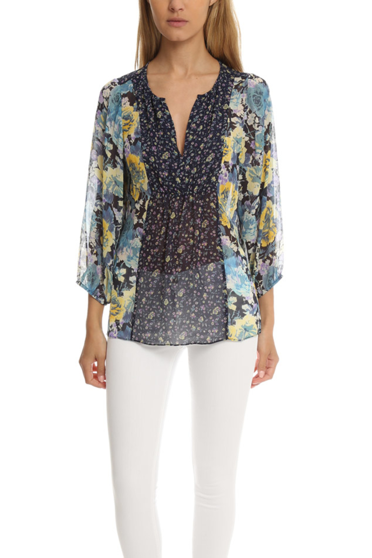 Joie Thistle Top - Dark Navy | Garmentory