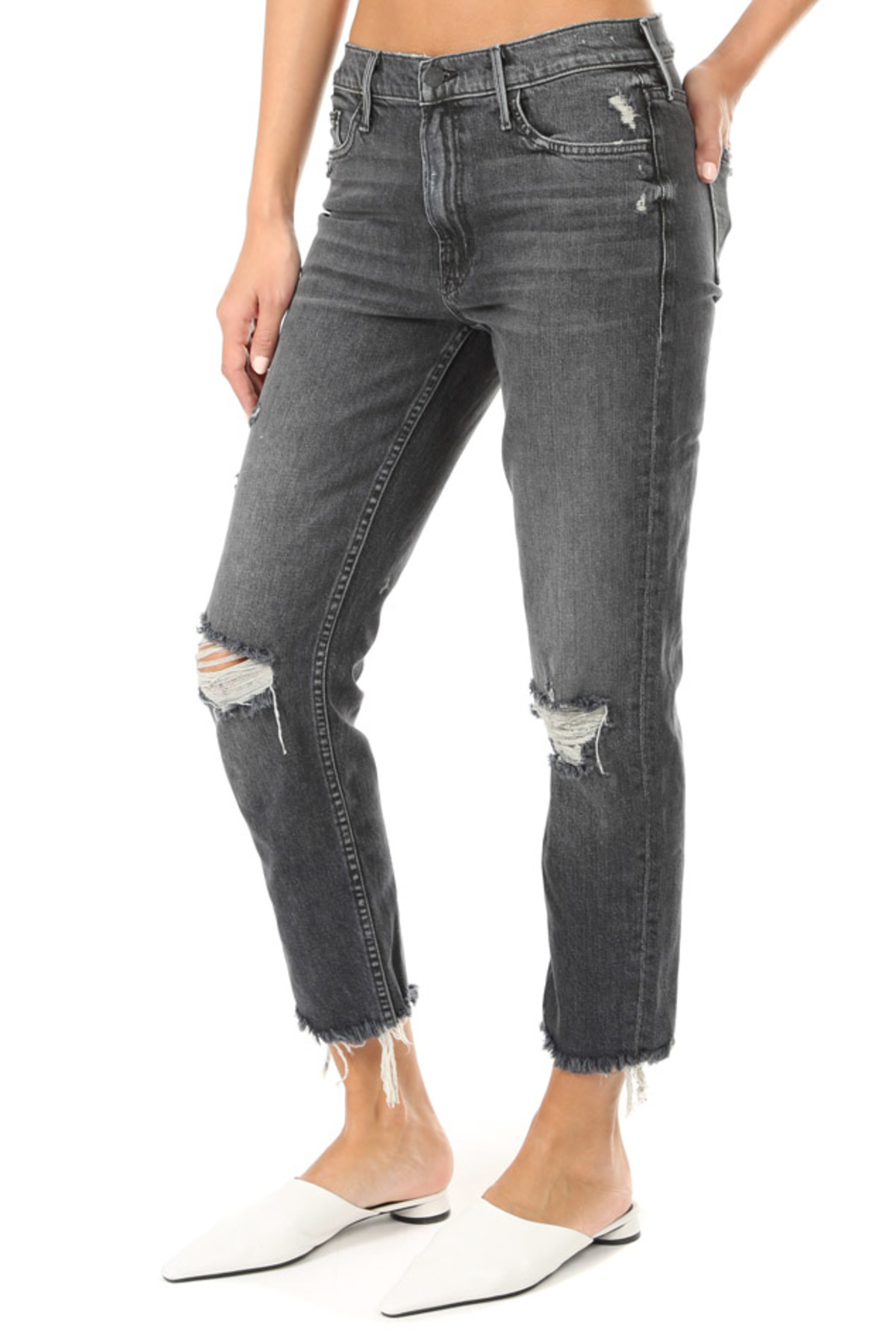 Mother Denim The Sinner Chew Jeans - Say You're Sorry/Liar | Garmentory