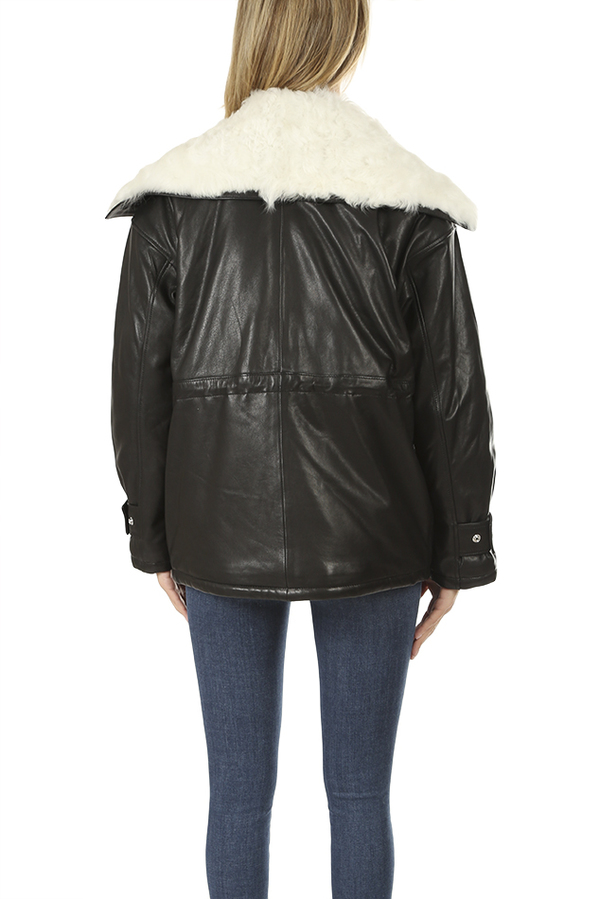 IRO Rolling Jacket - Black/White | Garmentory