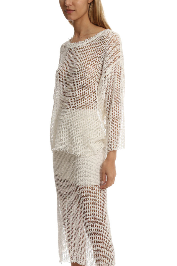 IRO Erin Top - Ecru | Garmentory