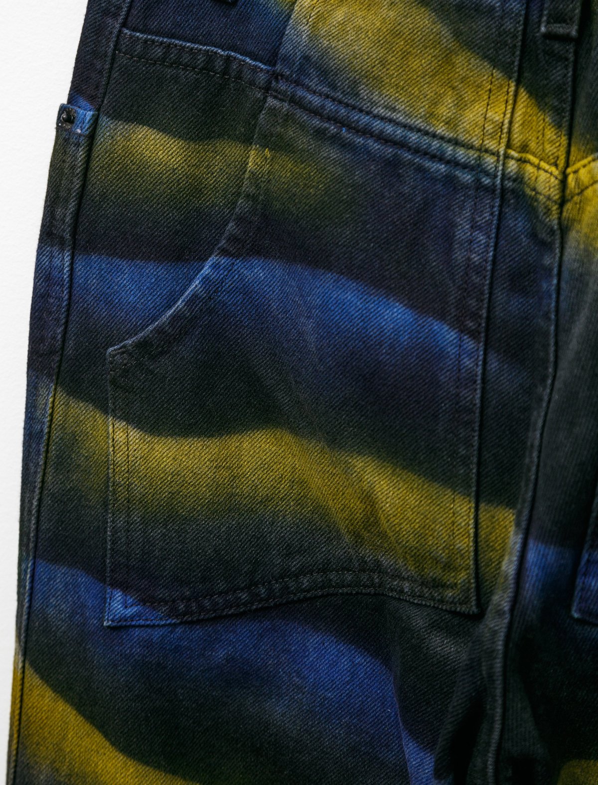 Eckhaus Latta Wide Leg Jeans - Shadow Dye | Garmentory