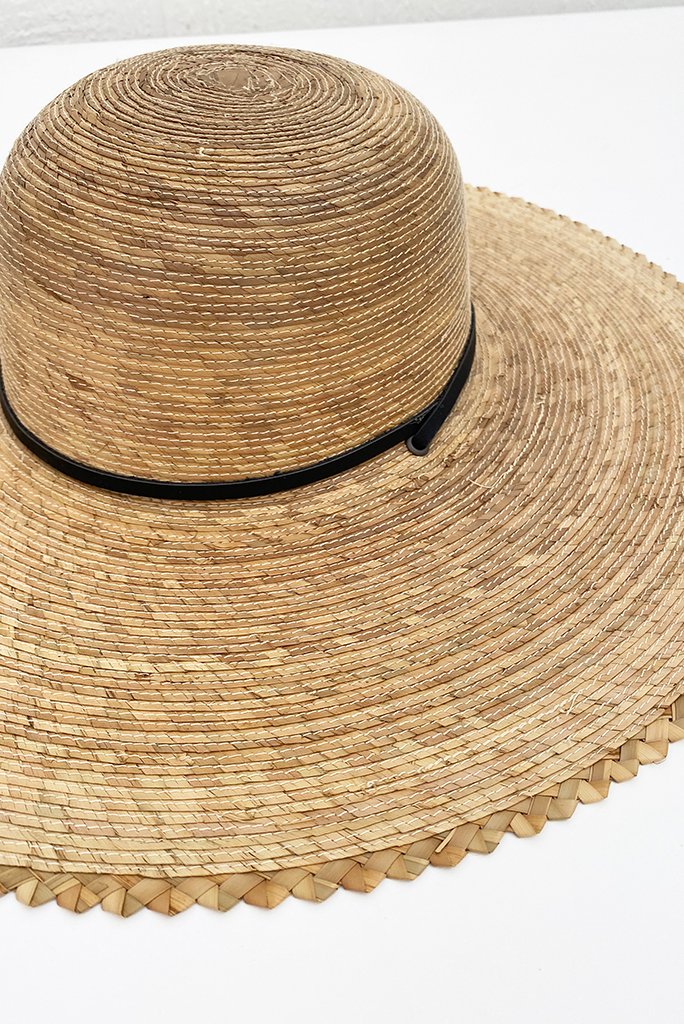 Jeanne Simmons Scallop Edge Wide Brim Sun Hat - NATURAL | Garmentory