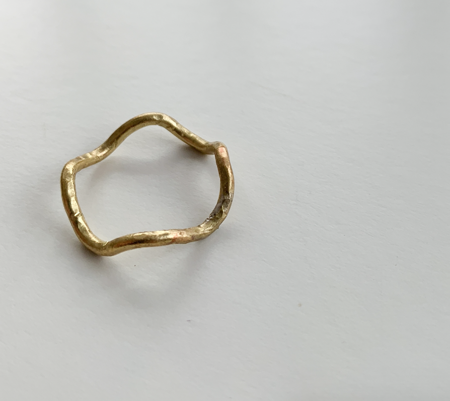 Mahnal Kundalini Ring - Brass | Garmentory