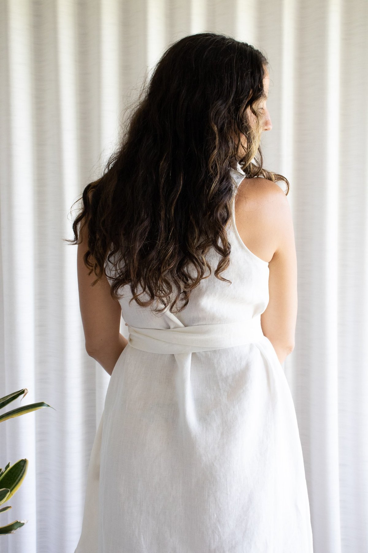 Rachel Craven Lelia Linen Dress - Shell White | Garmentory