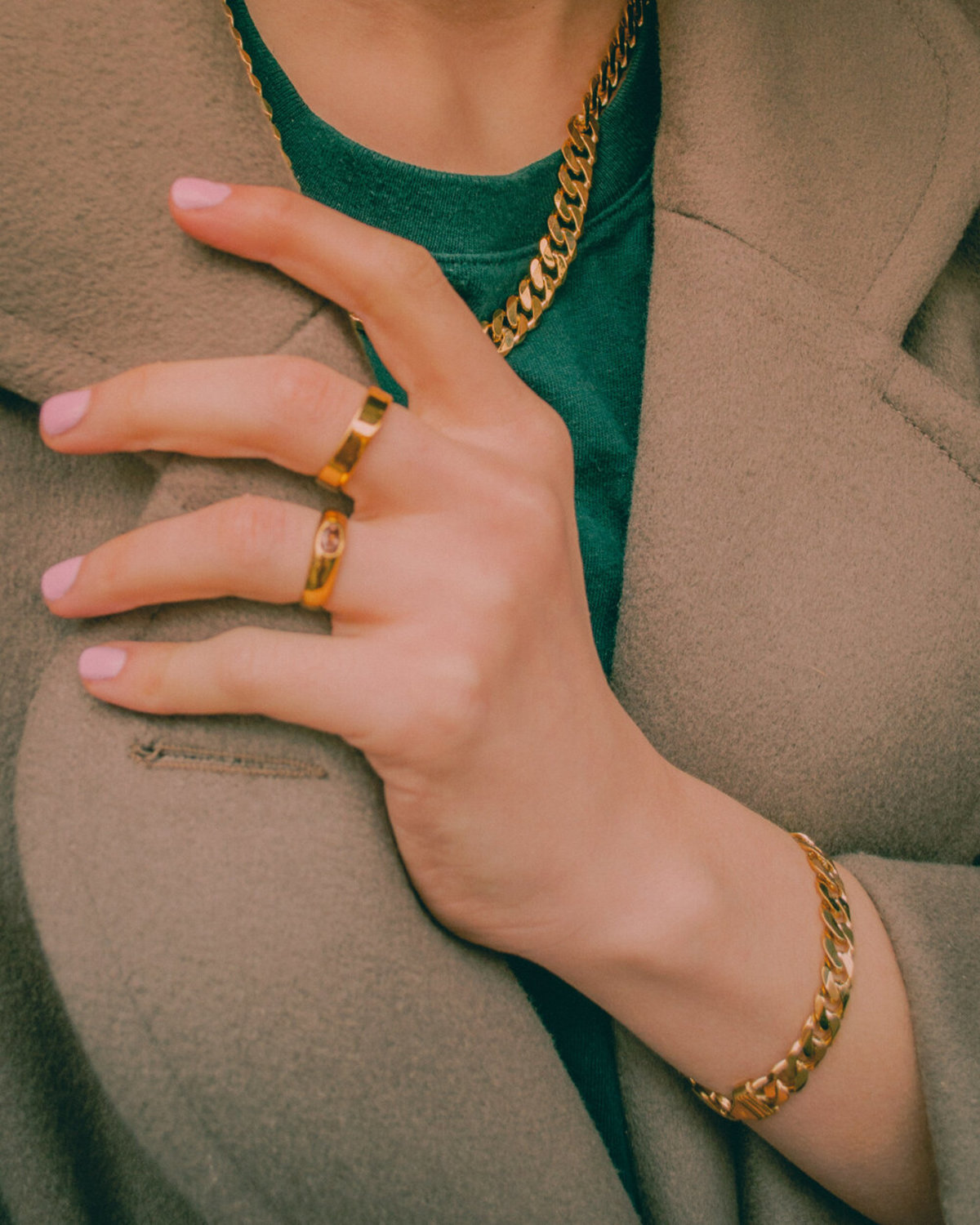 Apse Jude Oversized Chain Necklace | Garmentory